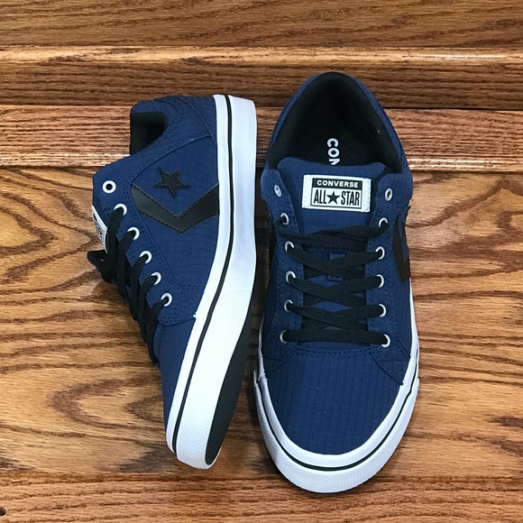 Converse | Shoes | Converse El Distrito Navy Black White Shoes | Poshmark